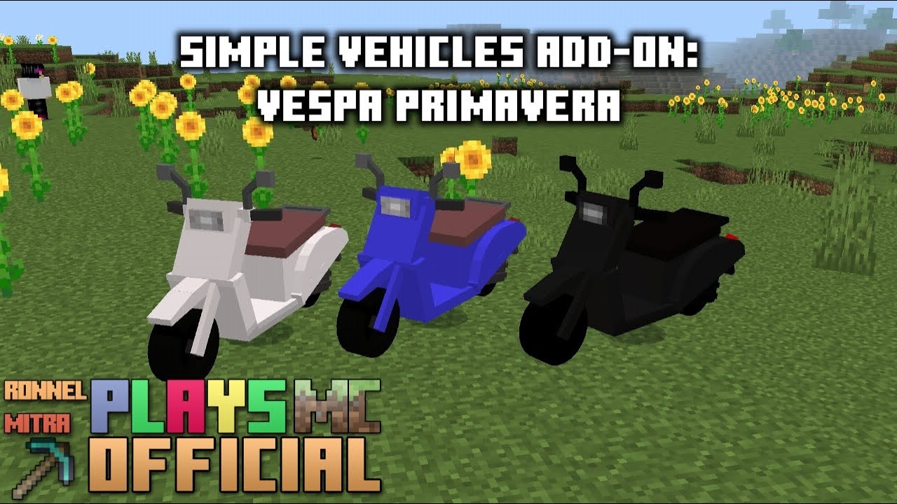 Simple Vehicles Add-on: Vespa Primavera DLC Showcase - YouTube