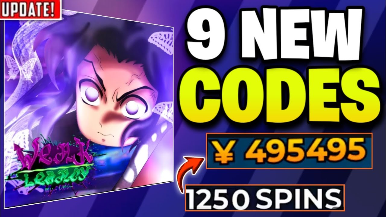⚠️Update!💥[CODE]⚠️ WEAK LEGACY 2 ROBLOX CODES OCTOBER 2025 - WEAK ...