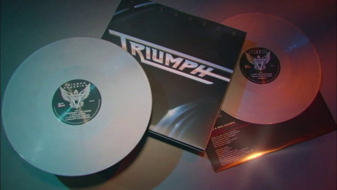 Triumph Classics Special Edition Vinyl Re-Release Unboxing - YouTube