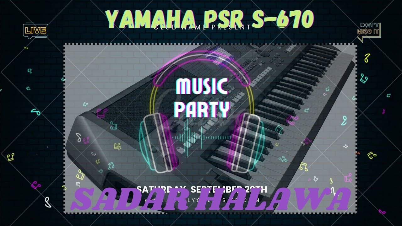 DJ ORKES TIKTOK MALELE now vocal ||Yamaha PSR S-670 Update 2023 full ...