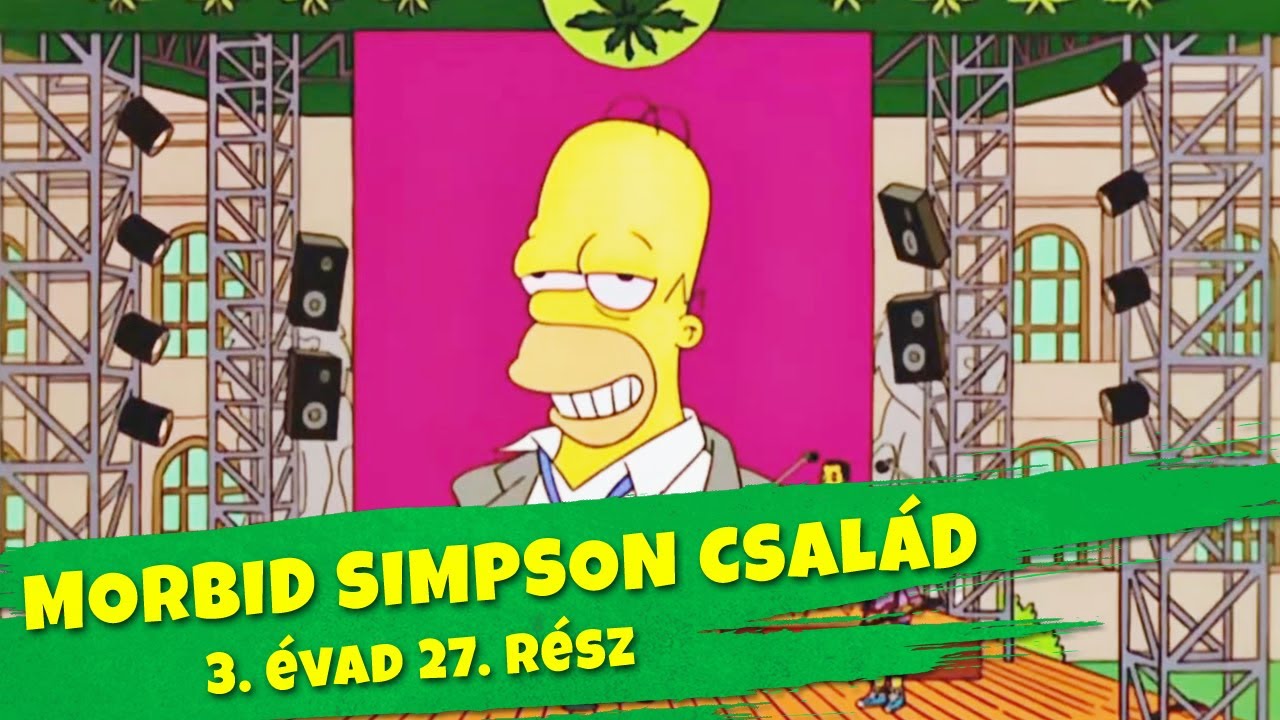 Morbid Simpson család PARÓDIA | S03E27 | Szavazz Homer Simpsonra | HD ...
