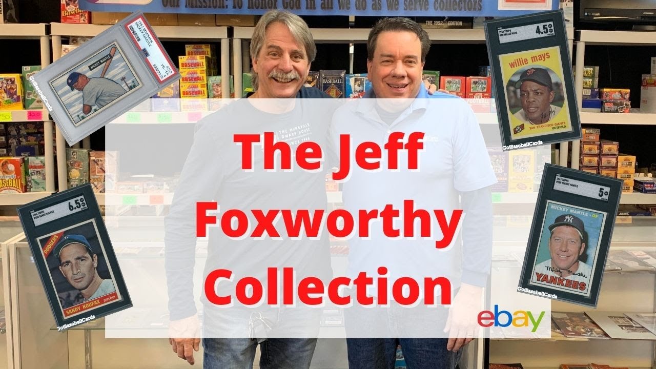 🌟Showcasing the Jeff Foxworthy Collection! - Mickey Mantle Rookie, Mays ...