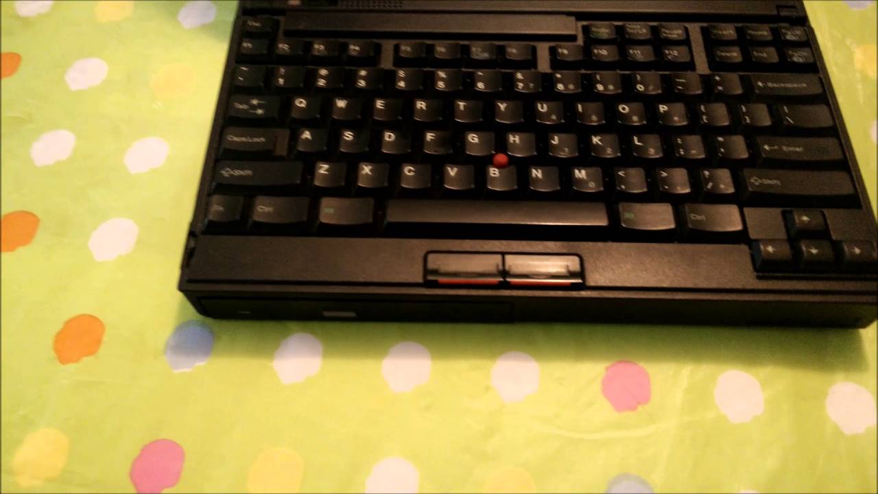 IBM Thinkpad 365XD Overview - YouTube