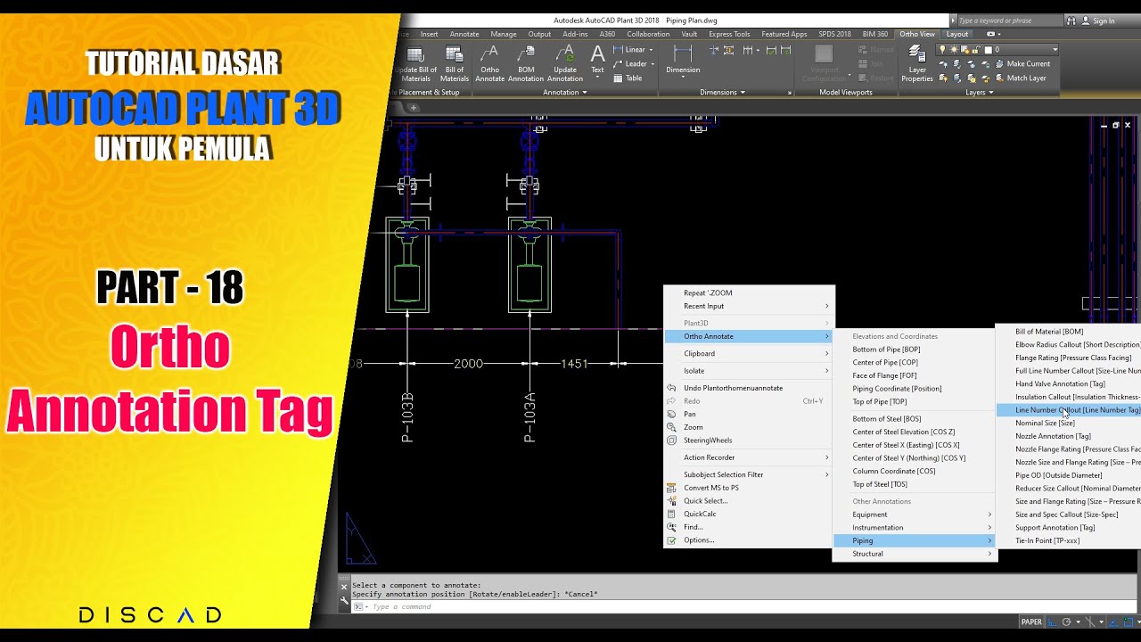 Part 18 - Ortho Annotation Tag - YouTube