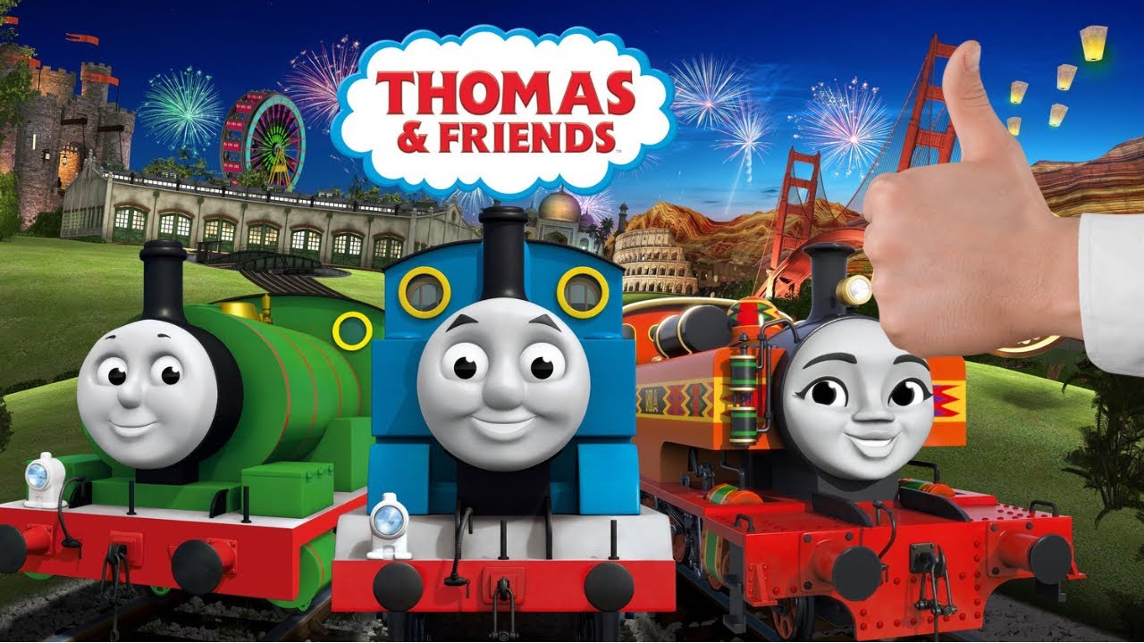 Thomas and friends racing game! Go go Thomas! - YouTube