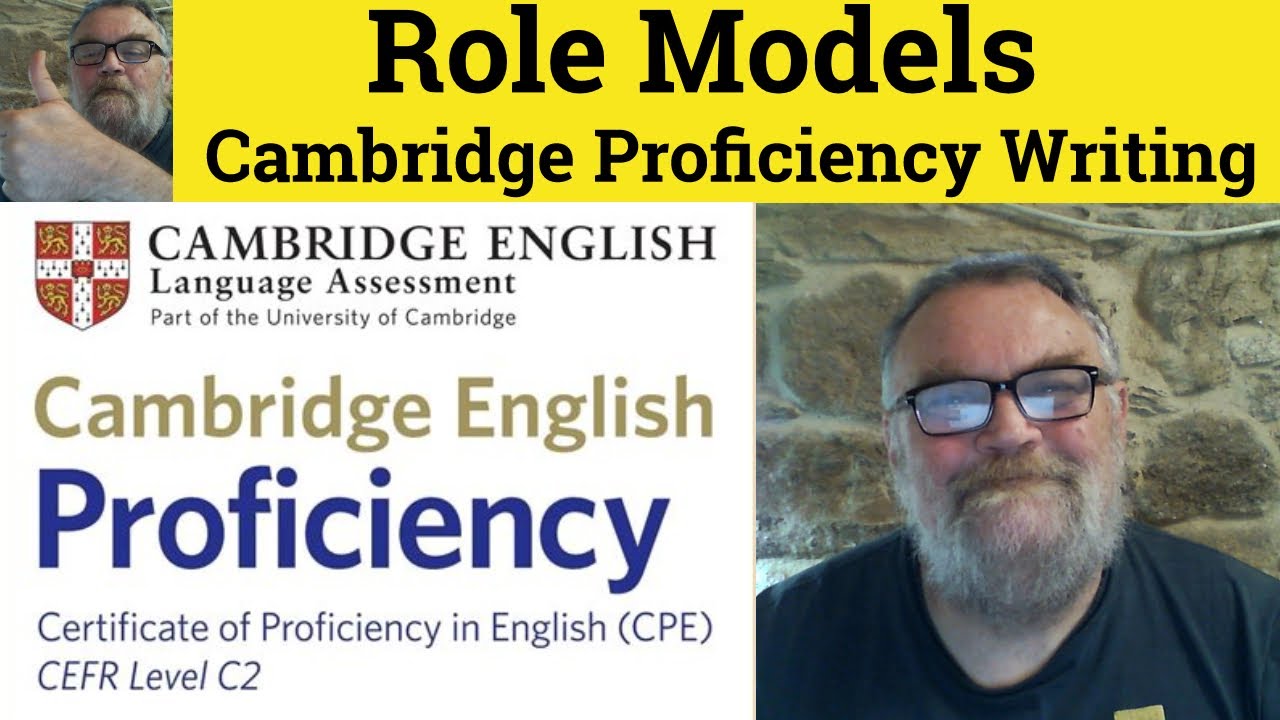 Role Models - Cambridge Proficiency Writing - CPE Writing Part 2 - YouTube