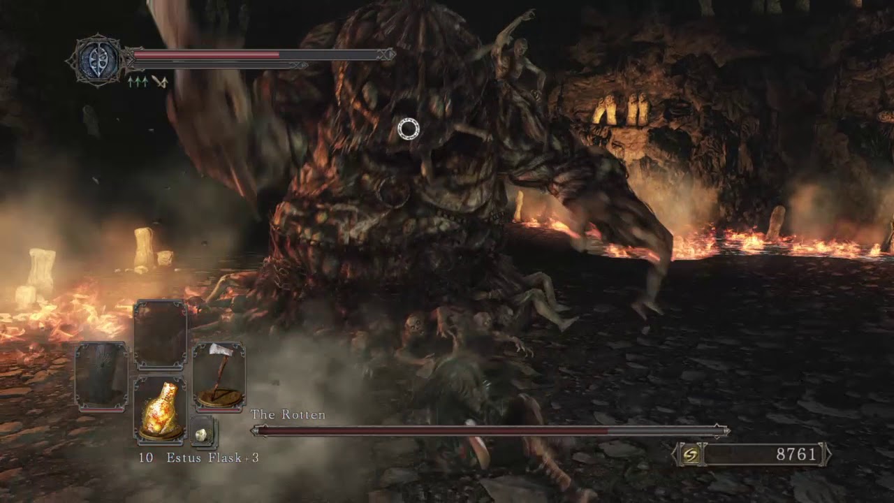 Dark Souls II SotFS: The Rotten - YouTube