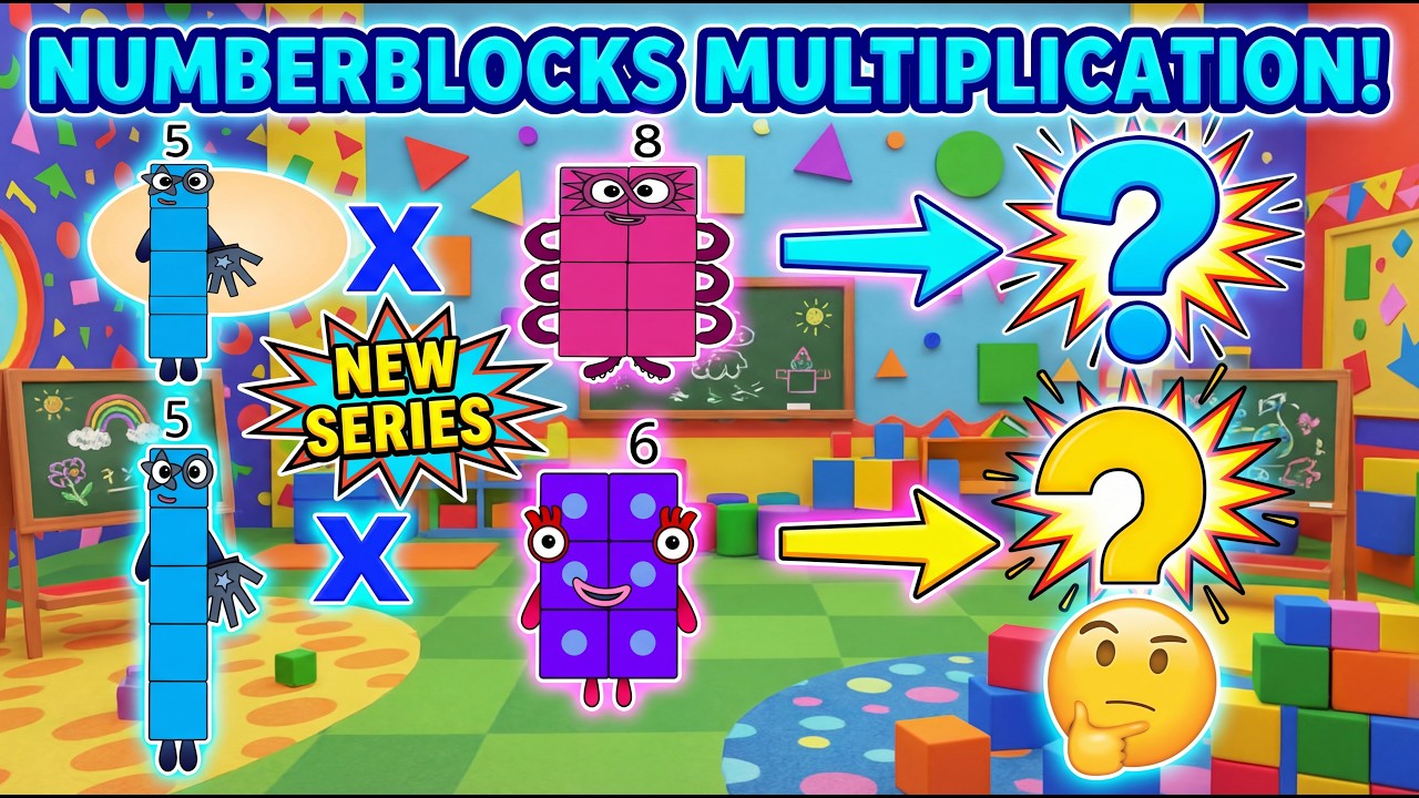 Meet the Math Facts - Maths Made Easy for Children | Numberblocks Maths ...
