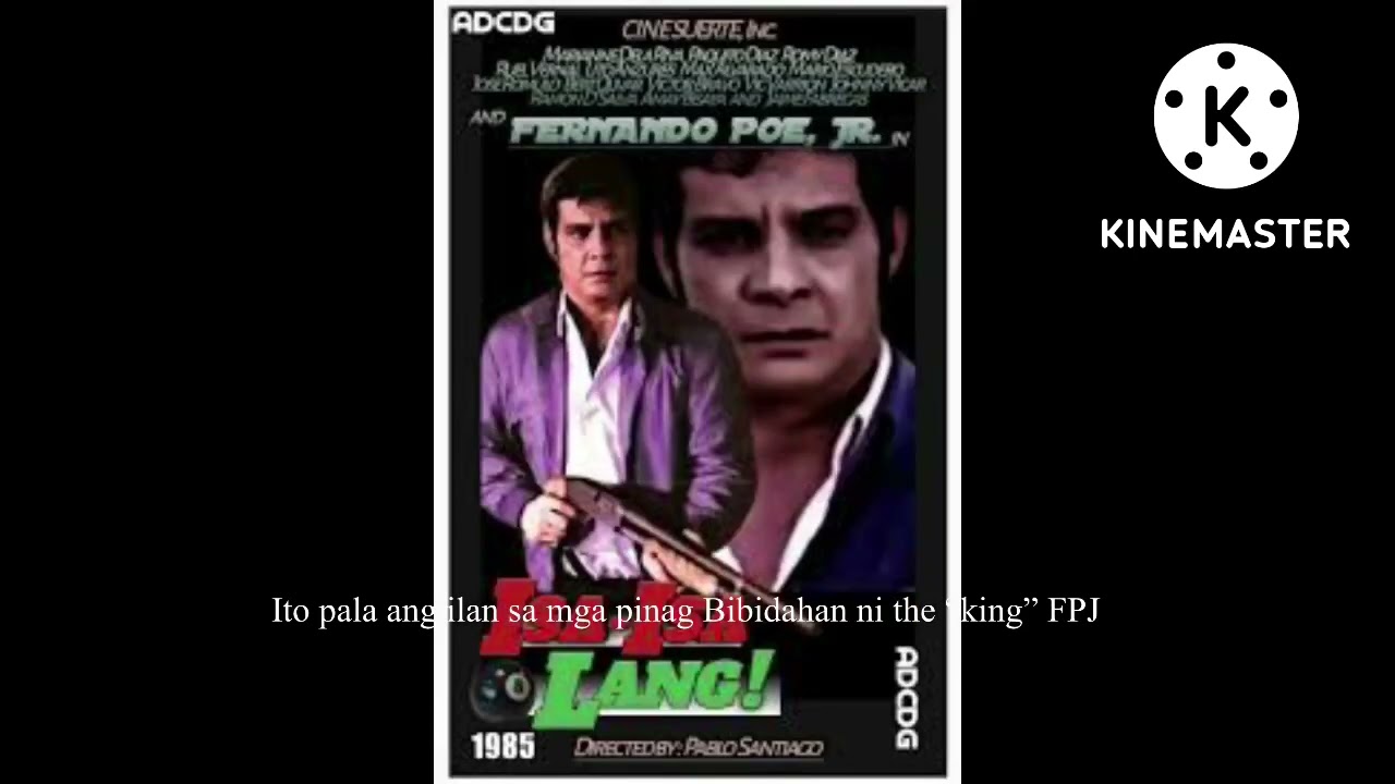 Ang mga pelikulang Pinagbibidahan ni FPG “fernando poe Jr.” #kmjs #pinoymovie - YouTube