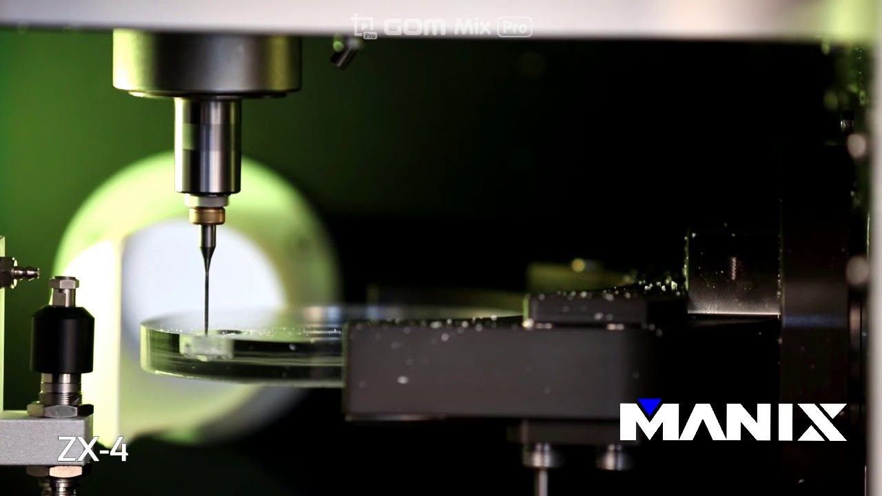Manix ZX-4 가공 영상 - YouTube