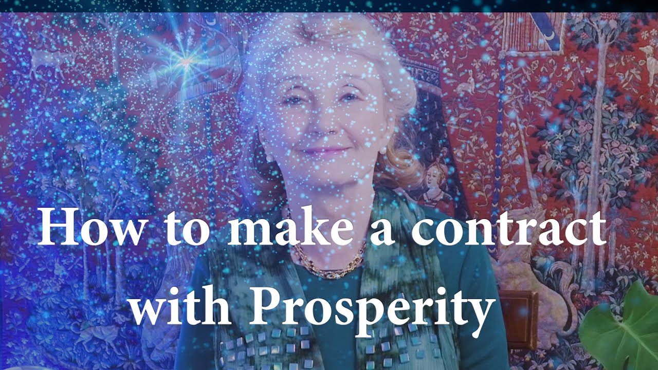How to make a contract with the Spirit of Prosperity - YouTube