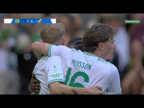 Hammarby IF 3 - 0 BK Häcken  |  Allsvenskan höjdpunkter
