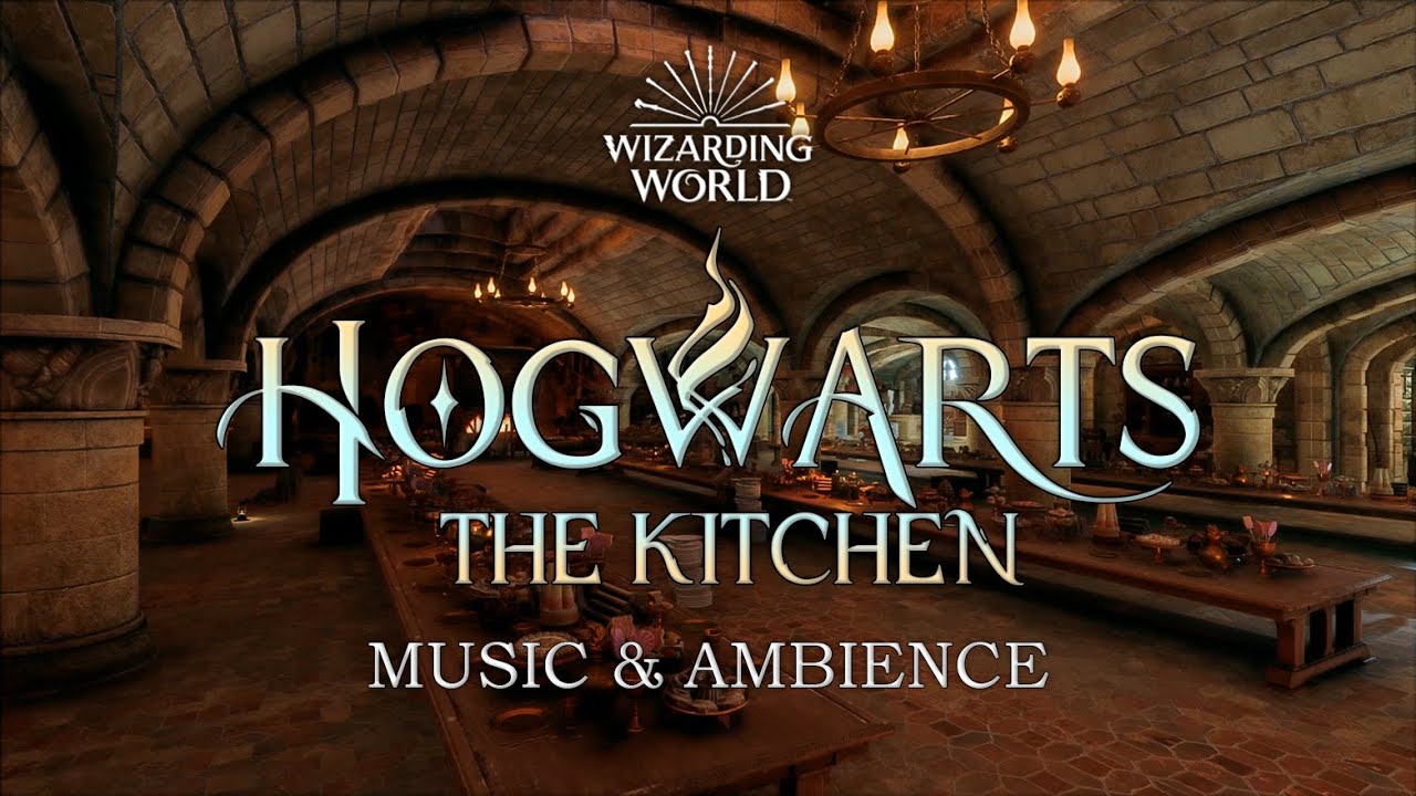 The Hogwarts Kitchen | Harry Potter Music and Ambience - YouTube