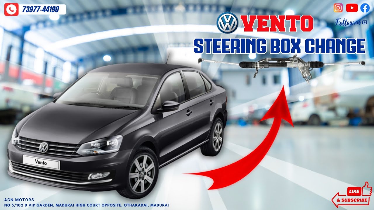 Volkswagen Vento Steering Box Change | Watch the Full Process | ACN ...