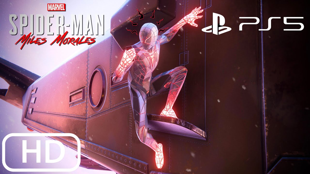 PROGRAMMABLE MATTER SUIT😍🕸️ Pro Web Swinging 4K 60fps Gameplay - Spider-Man Miles Morales PS5 ...