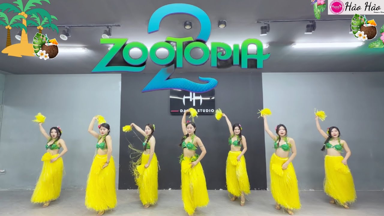 Zoo- Shakira Dance | Zootopia 2 | Nhảy Hawai | Cổ Vũ | Hảo Hảo ...