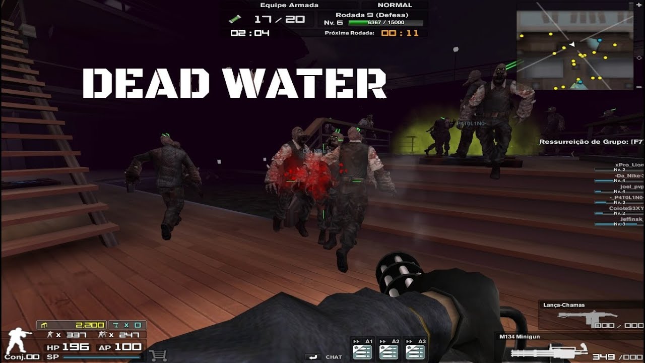 Dead Water - Novo Modo Equipe Armada - Combat Arms BR - YouTube