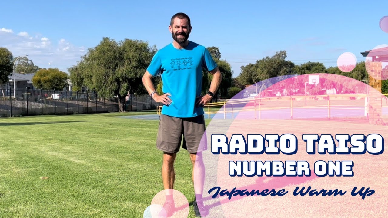 Mr B PE does Radio Taiso Number One - Japanese Warm Up Exercise # ...