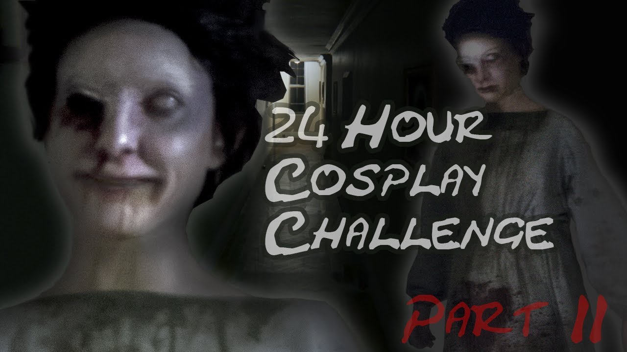 24 Hour Cosplay Challenge - Part 2 - Lisa from PT Silent Hills - YouTube