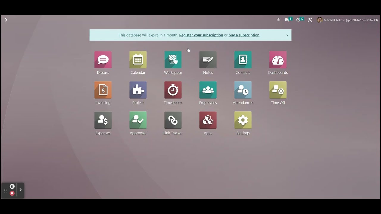 How Odoo Module's Workspace Transforms Employee Self Service - YouTube