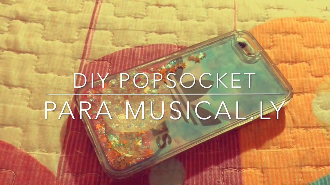 DIY Popsocket for Musical.ly ️ - YouTube