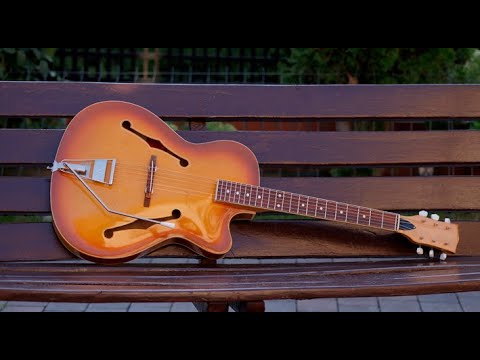 Defil Jazz T3 - polish vintage guitar restoration - YouTube
