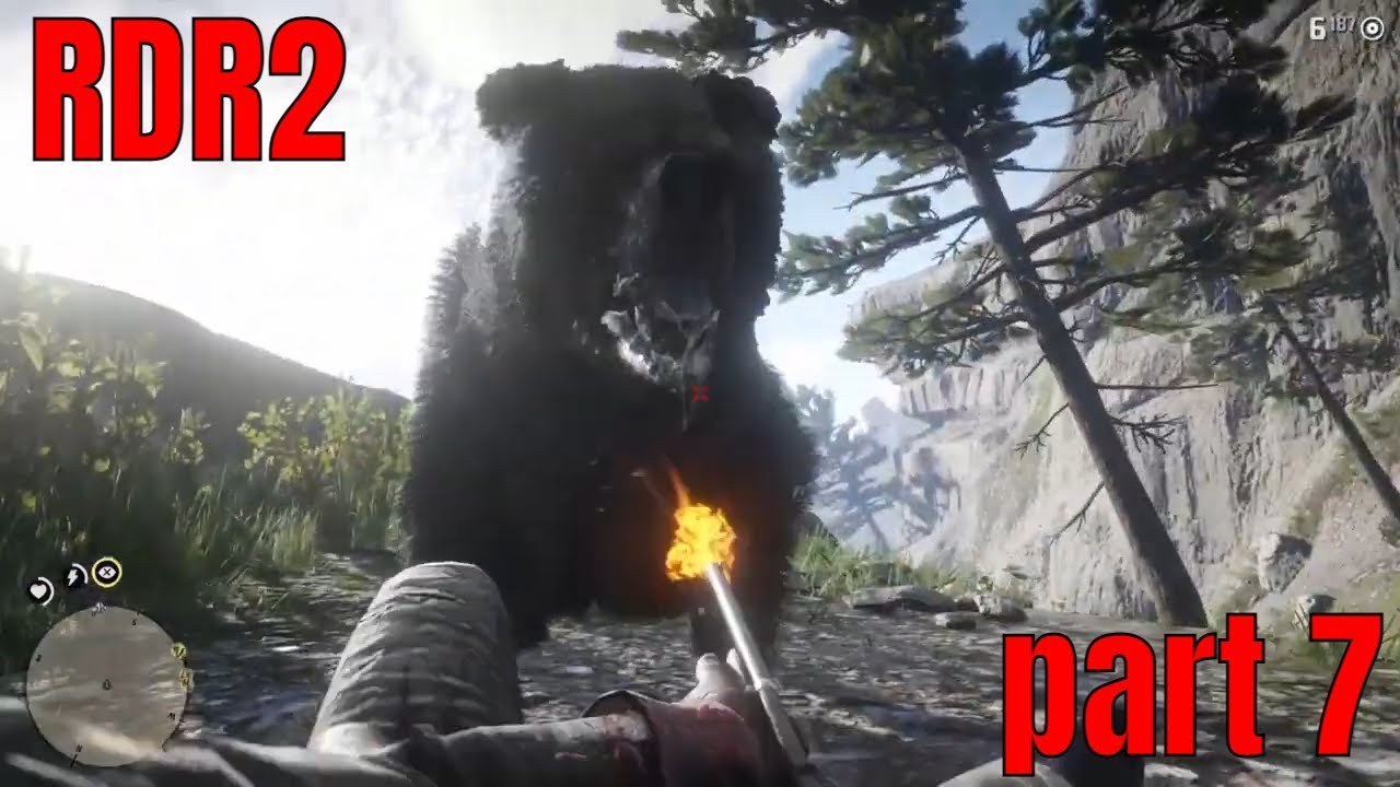 Red Dead Redemption 2 gameplay Part 7 (legendary Grizzly ) FullGame ...