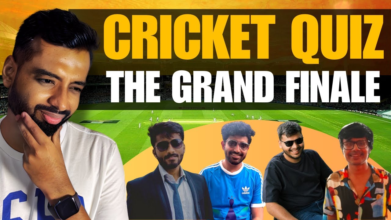 Cricket Quiz With Tejas | Final - YouTube