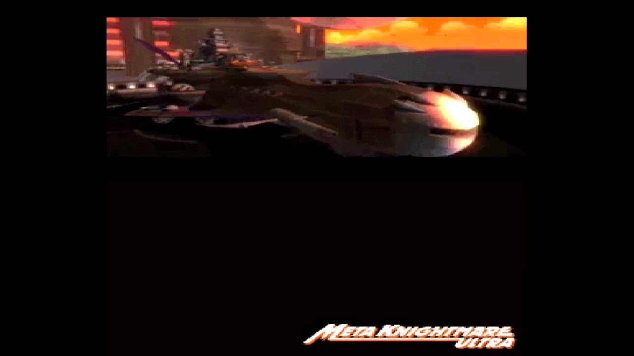 Kirby Super Star Ultra (DS) Meta Knightmare Ultra - Cutscene #6 Meta ...