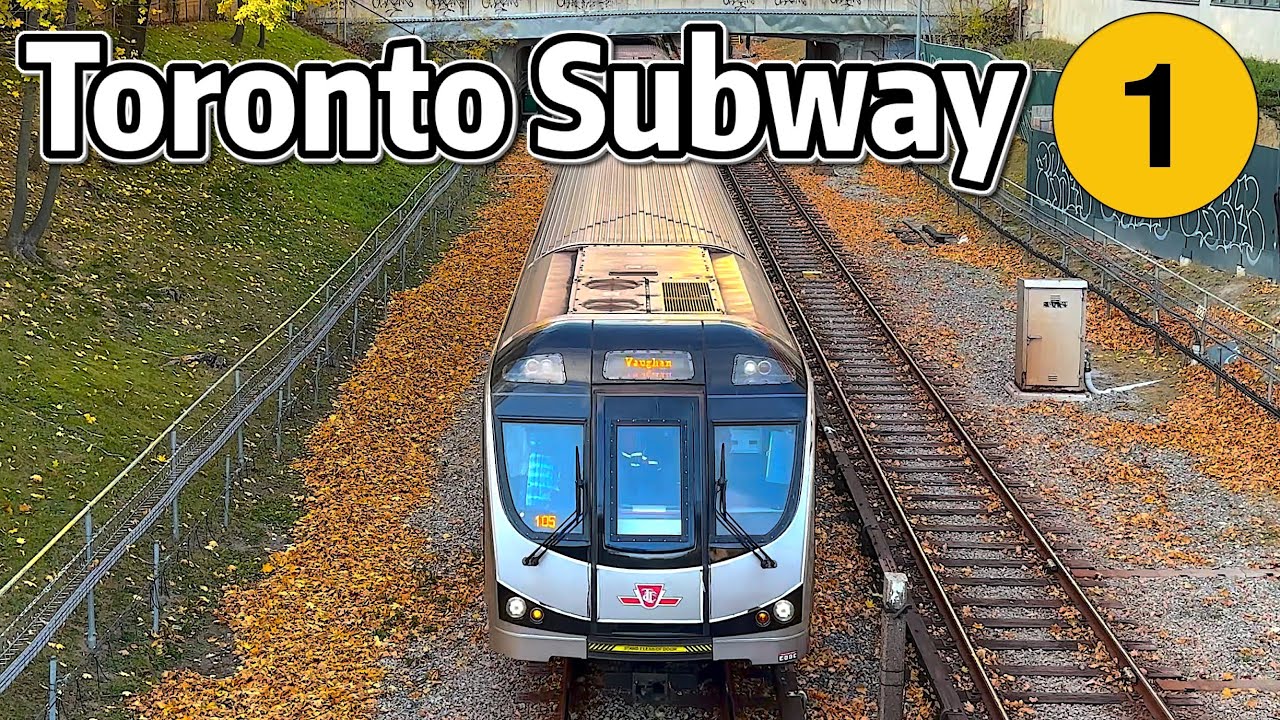 ⁴ᴷ⁶⁰ Exploring Toronto Subway Line 1 Yonge-University - YouTube