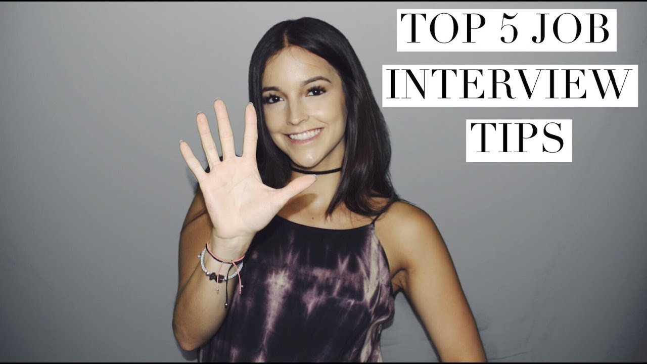 Top 5 Job Interview Tips For College Students - YouTube
