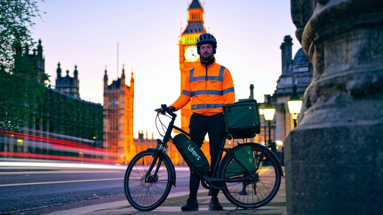 How Does Uber Eats Driver Work Uk - YouTube