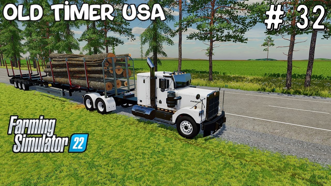 farming Simulator 22 fs22 timelapse Ep #32 Oldtimer USA Farm fs22 Mods ...