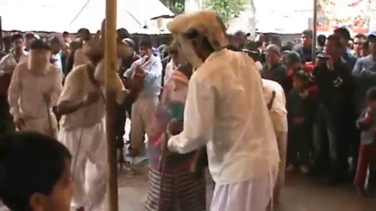 Huehuentones en San Jose Tenango Oaxaca - YouTube