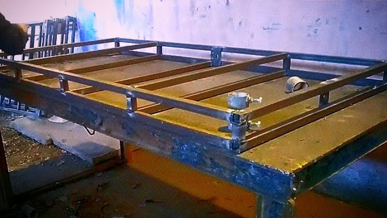 How to make a mobile stage a platform for artists step by step - YouTube