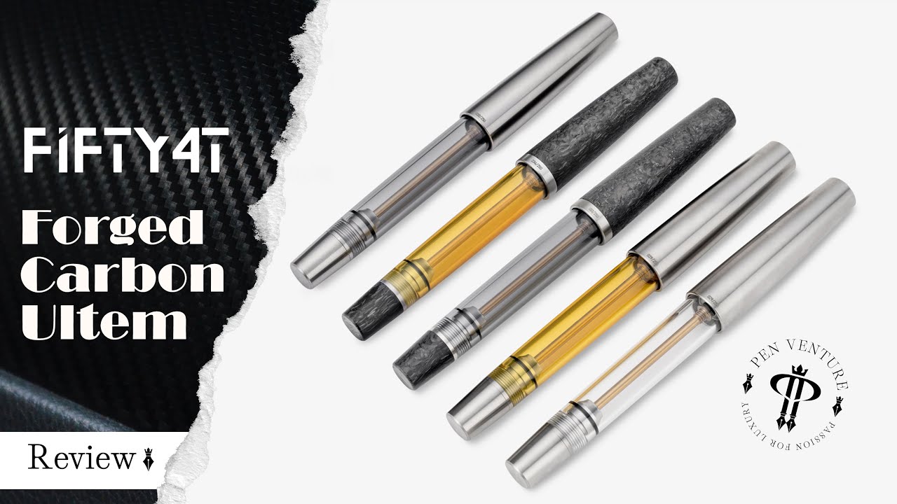 Fifty4T - Titan Fountain Pen 🖋️ ☘️ - YouTube
