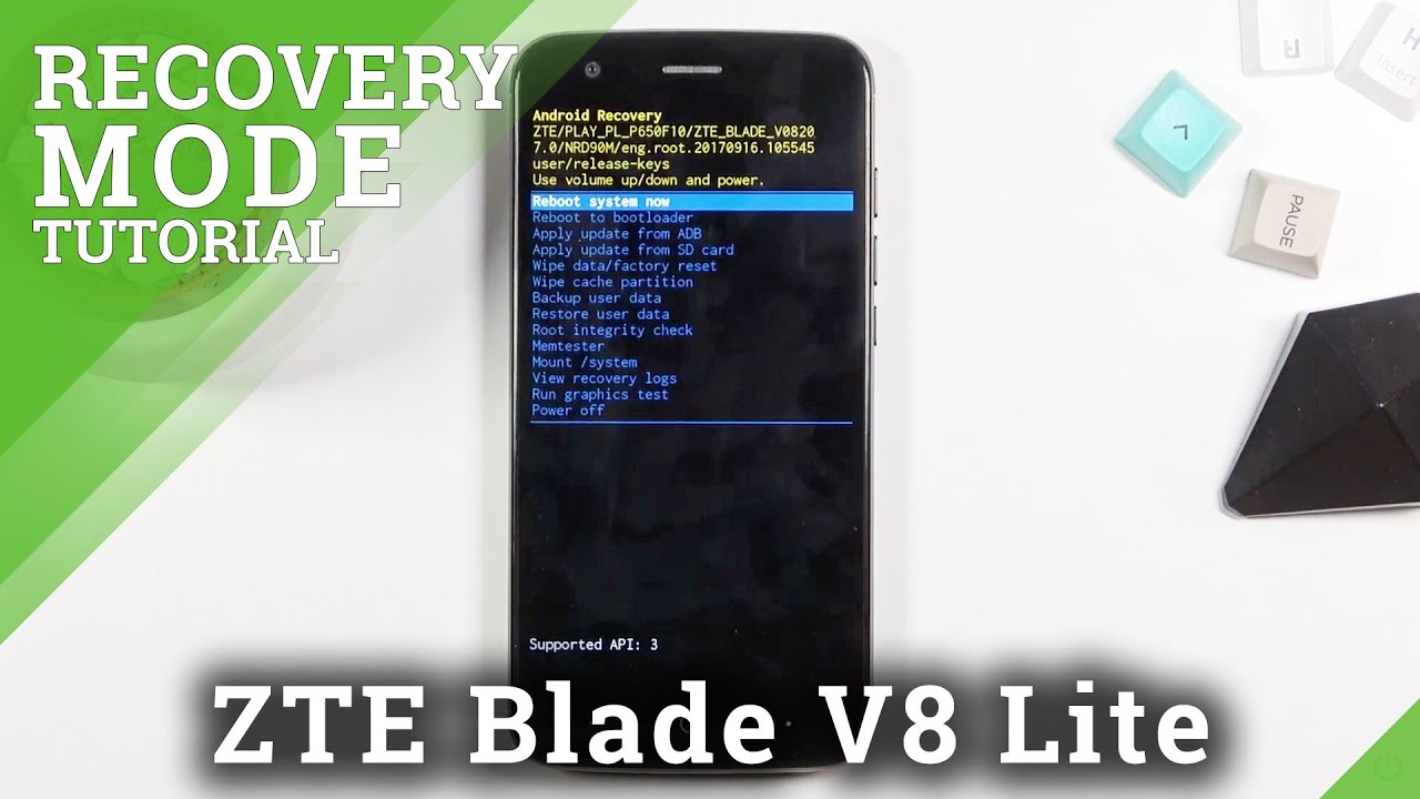 How to Enter Recovery Mode on ZTE Blade V8 Lite – Open Secret Recovery ...