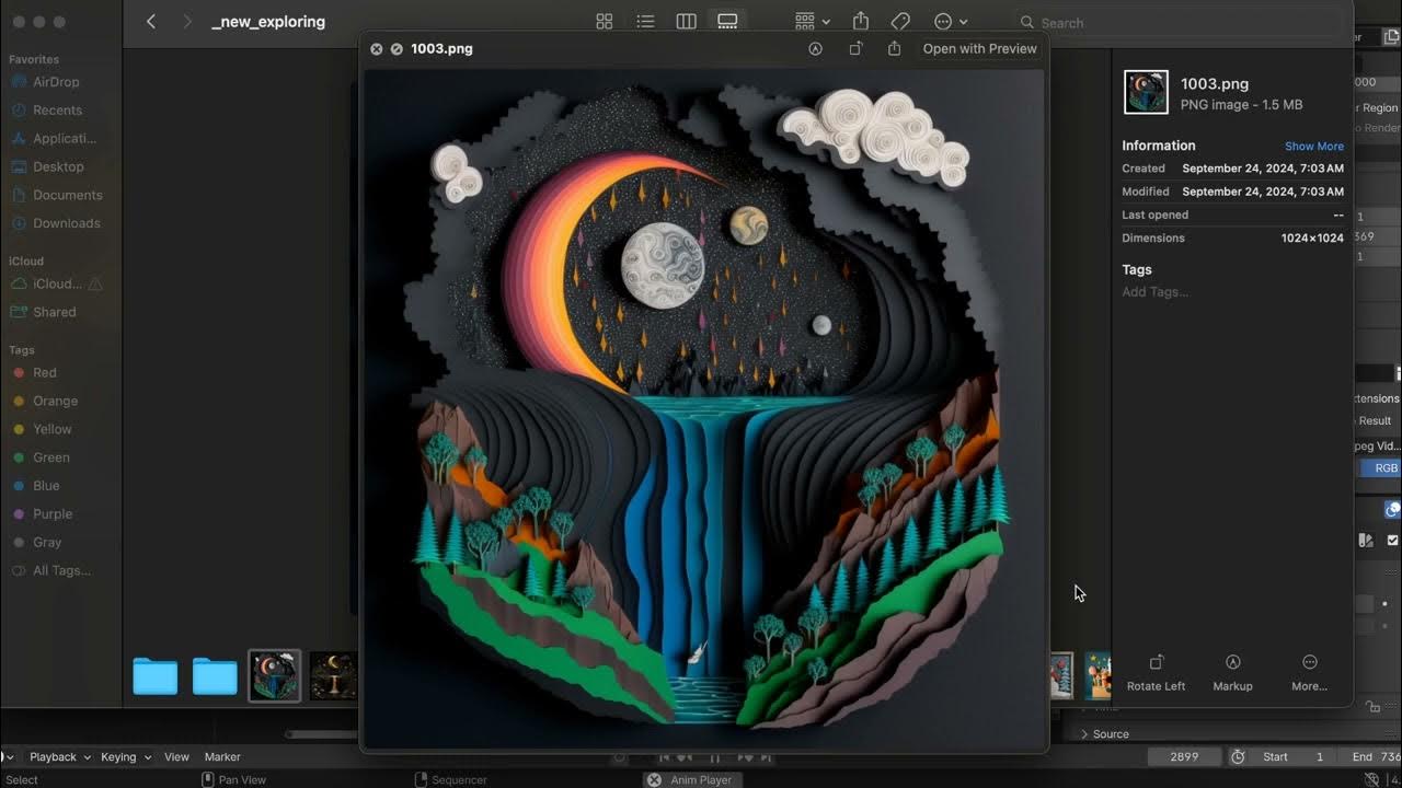 Convert 2D image to 3D using 16-bit depth map and 8-bit depth map in ...