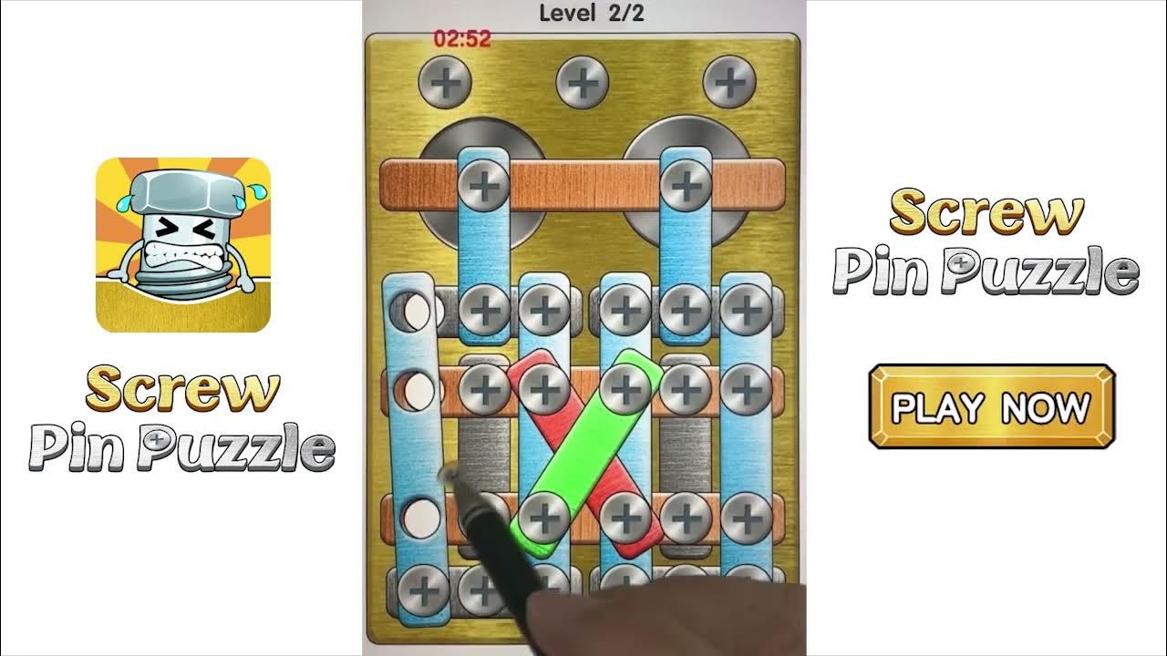 Screw Pin Puzzle！ - YouTube