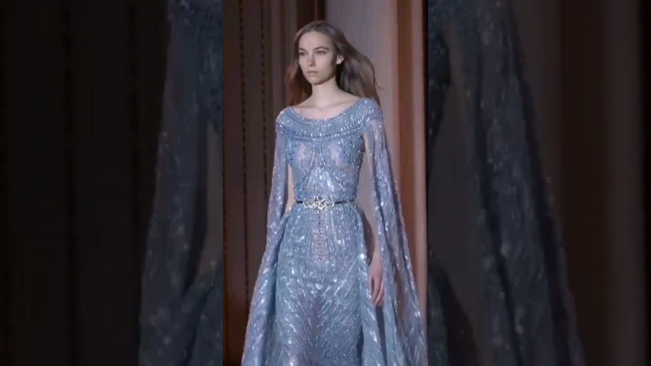 Josephine Adam walking for Zuhair Murad Spring-summer 2020 Couture show ...