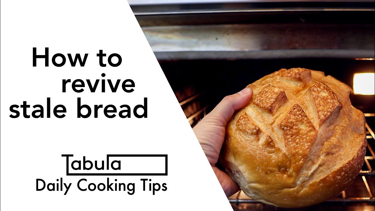 How to revive stale bread - YouTube