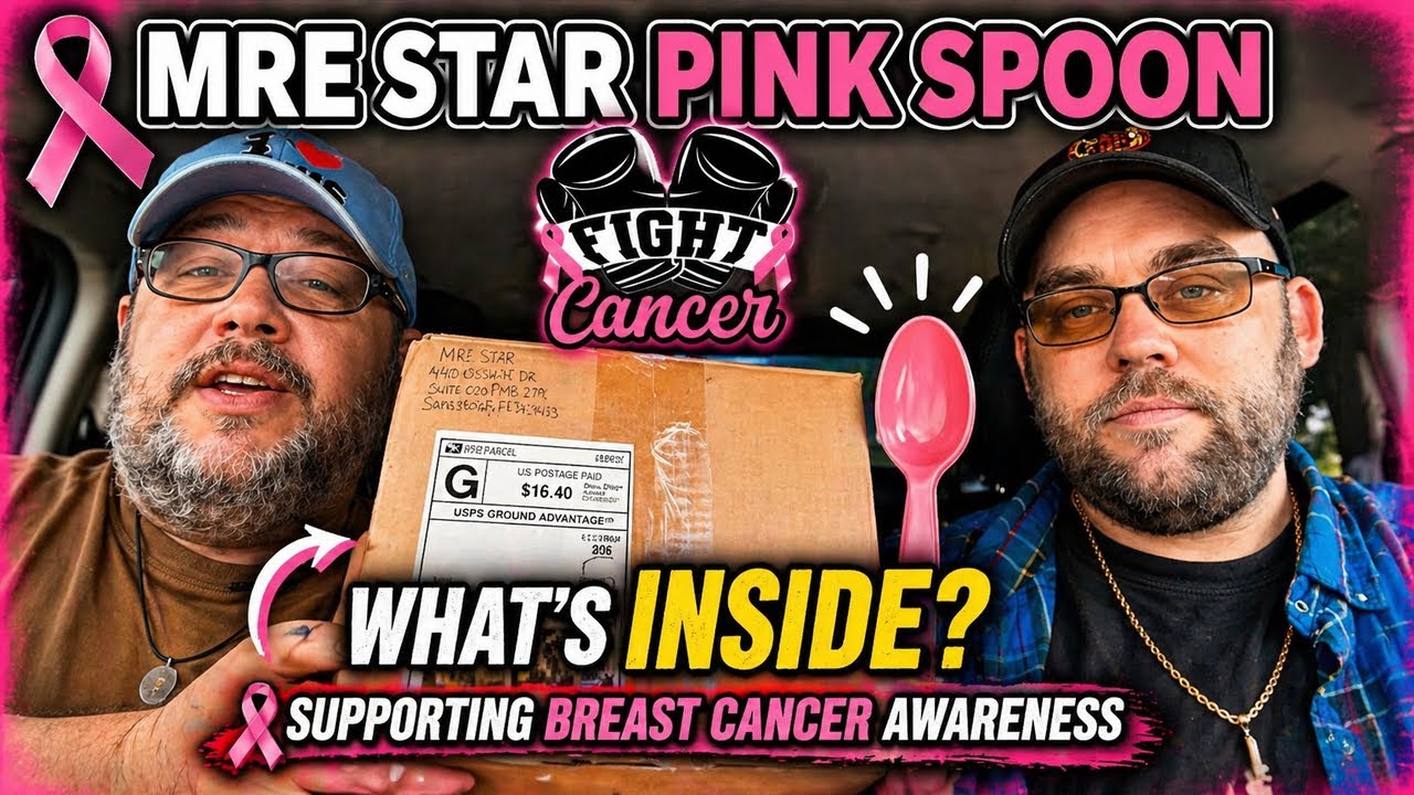 MRE Star Pink Spoon Review | Ready-to-Eat Meals & Support Breast Cancer ...