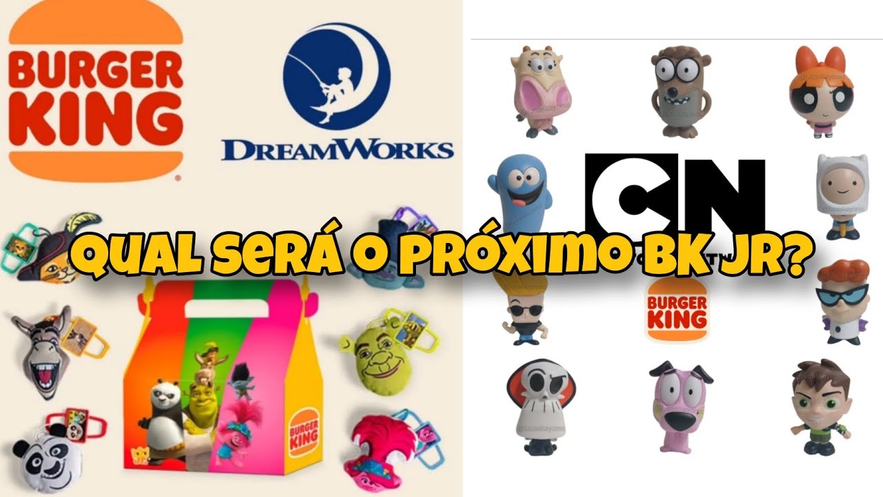 Burger King | Qual será o próximo brinquedo do Burger King Jr no mês de ...