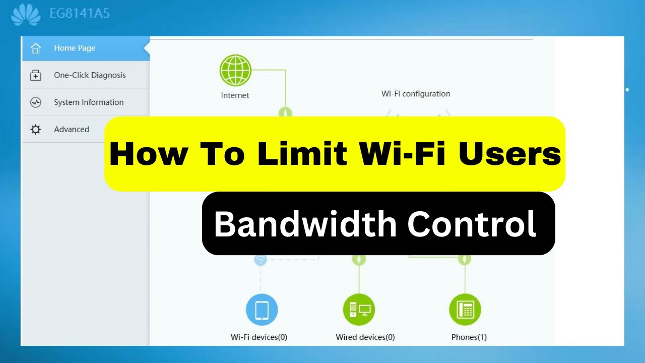 How to Set the Number of Users | Limit Wi-Fi Users in 2025! 🚫 - YouTube