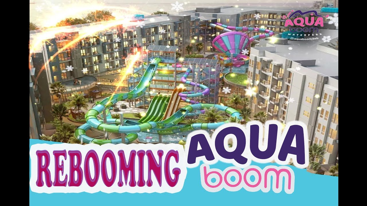 AQUA BOOM - REBOOMING - WATER PARK - BALIKPAPAN - YouTube