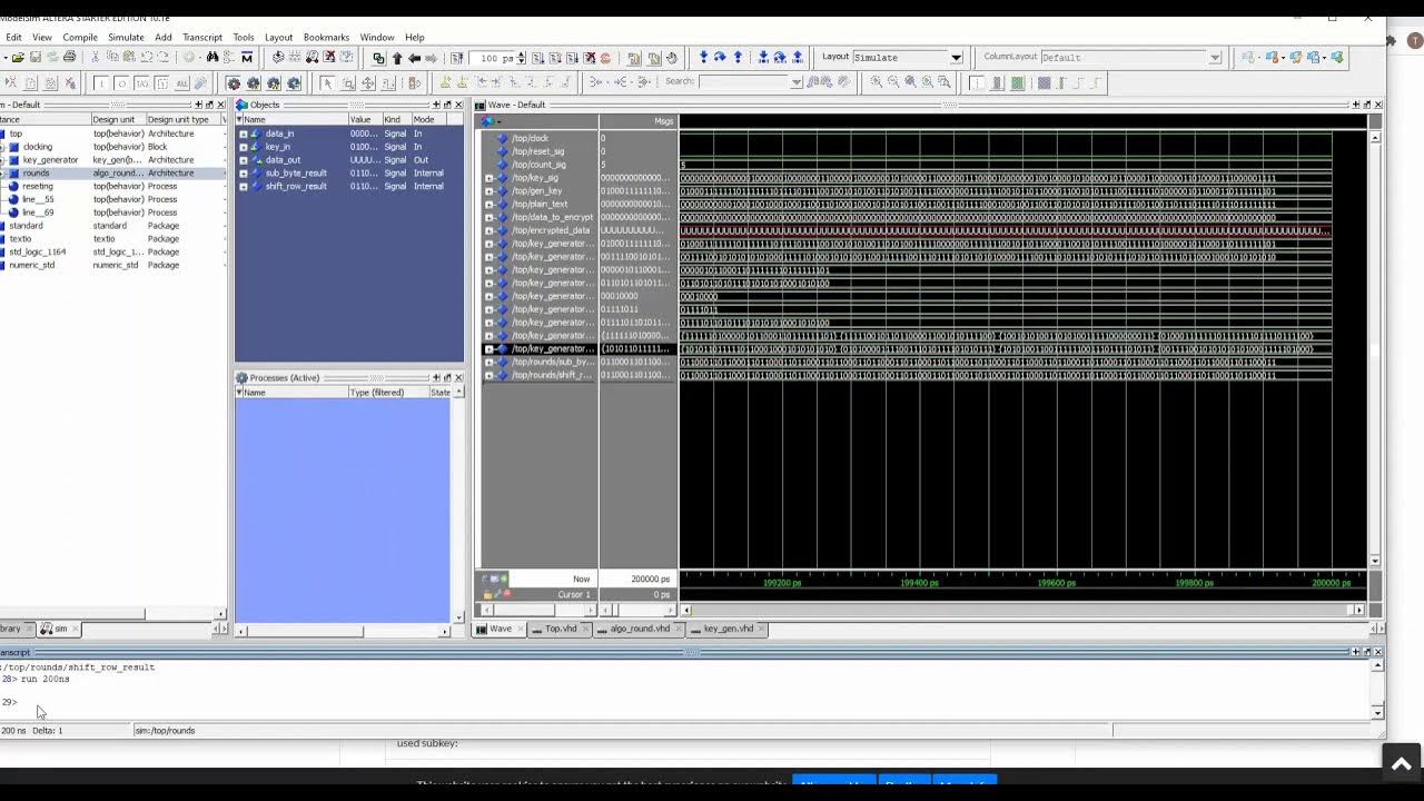 AES Simulation Demo 1 - YouTube