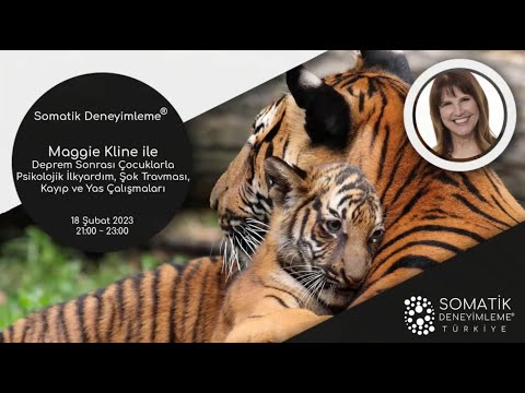 Maggie Kline ile Deprem Sonrası Çocuklarla Psikolojik İlk Yardım (18.02.2023)