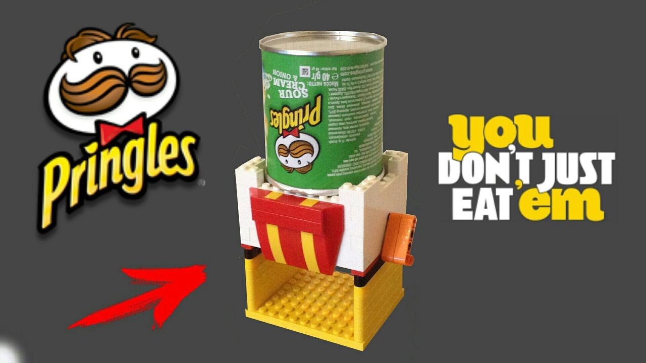 Диспенсер ЧИПСОВ Pringles из Лего! - YouTube