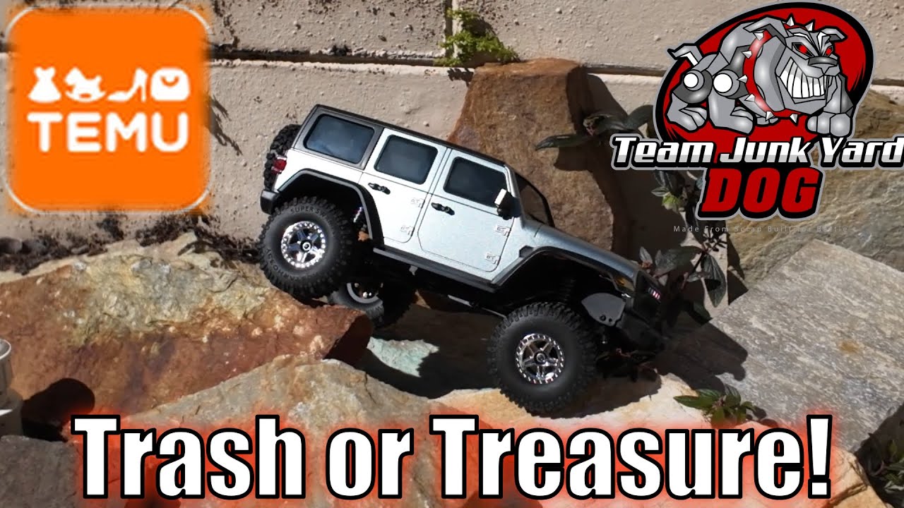 Temu Trash or Treasure/Climbing Jeep!! - YouTube