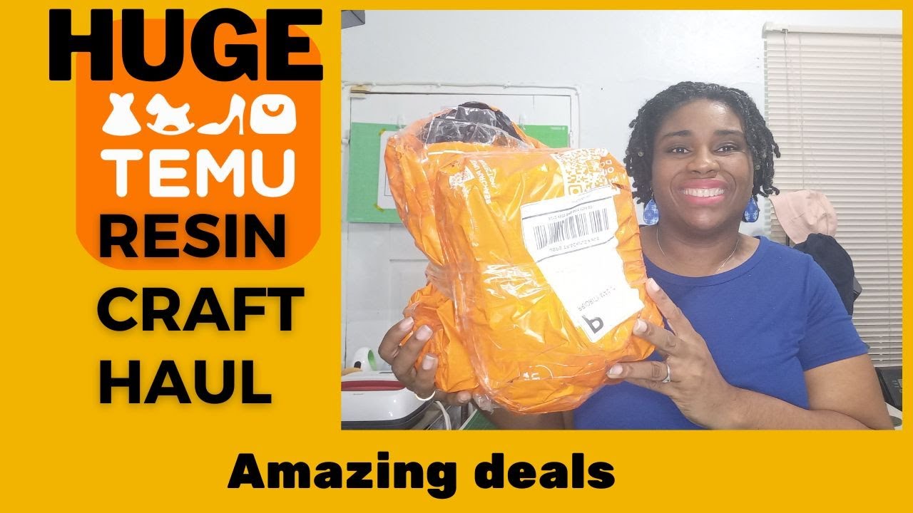 Huge Temu Haul for Resin Art|things to know - YouTube